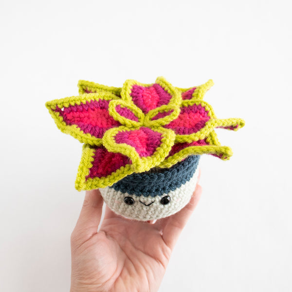 Crochet Pattern: Coleus Plant, PDF Amigurumi Pattern – A Menagerie of ...