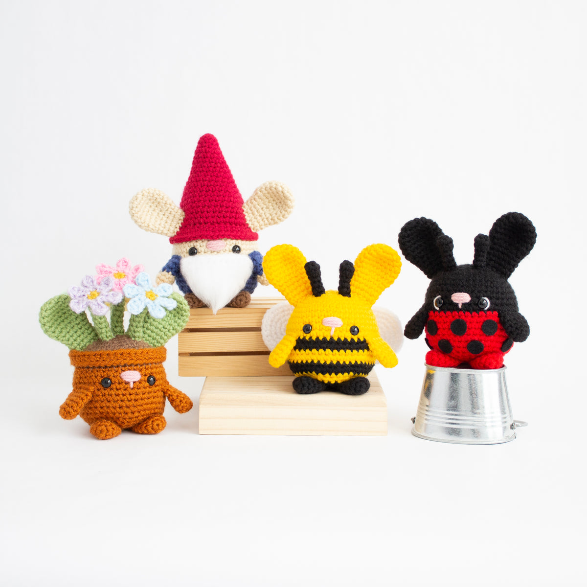 Crochet Pattern: Seasonal Chubby Bunnies Bundle, PDF Amigurumi Pattern ...